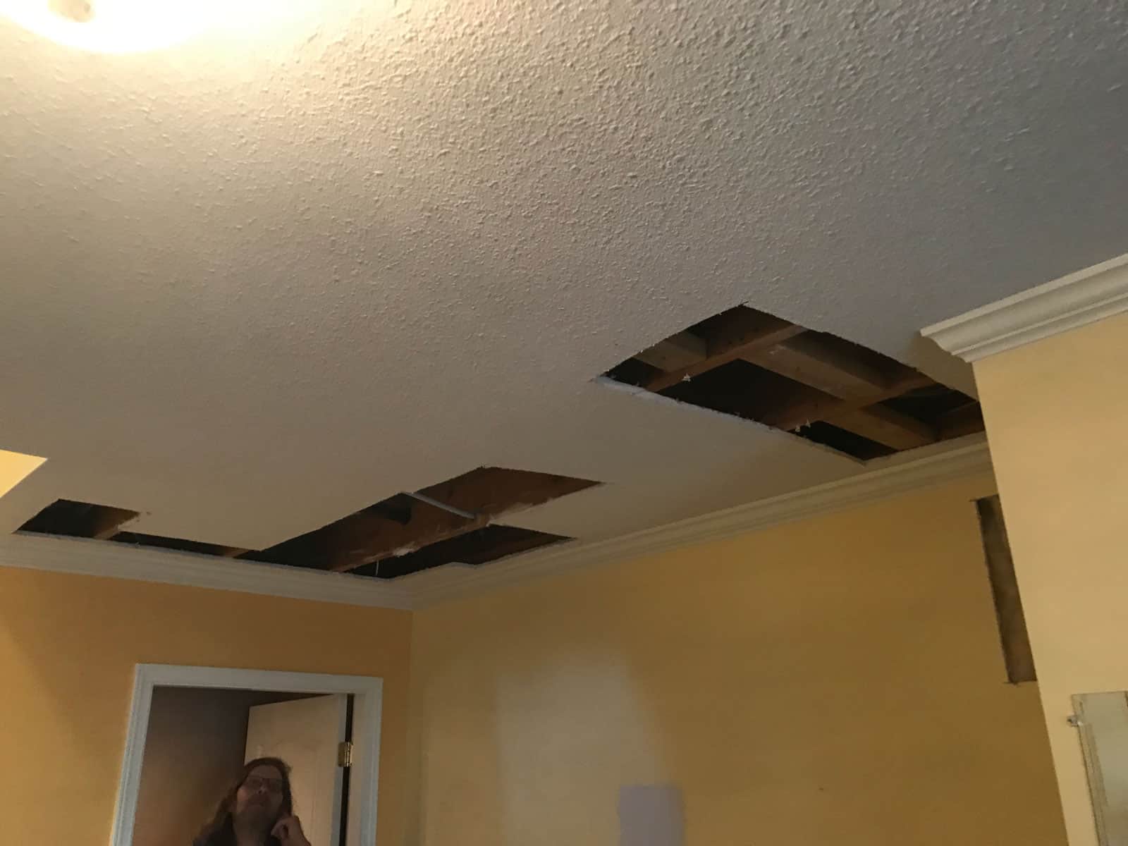 Textured Popcorn Ceiling Repair | Gordon Drywall and Painting